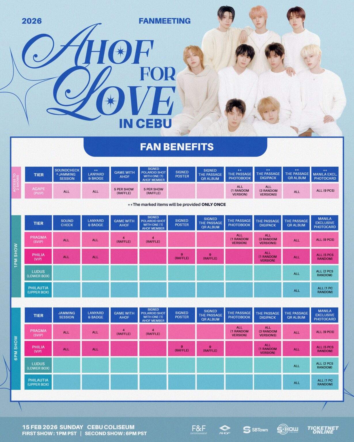 AHOF To Hold Their First Fan Meeting in Cebu | Pop Journal